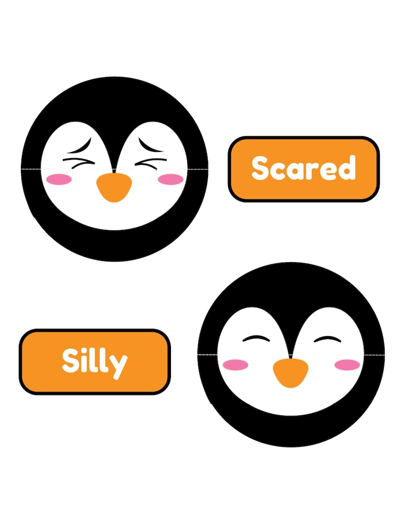 Winter Changing Emotions Activity - Help Kids Understand Emotions - Etsy