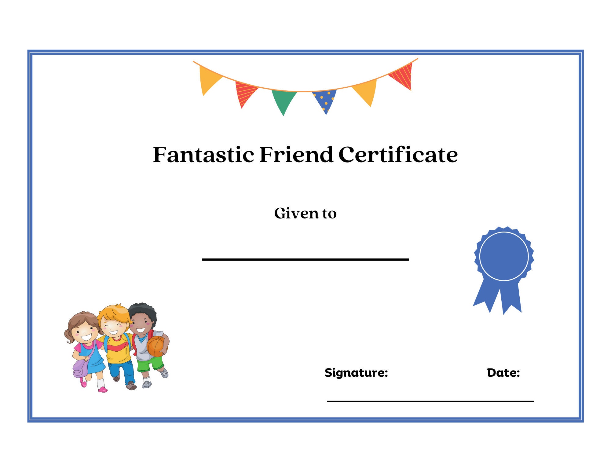 Classroom Learning Certificates Pack for Kids Certificate Awards for ...