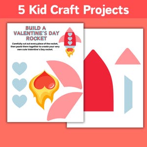 Valentine's Day Build A...craft Bundle - Etsy
