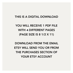 Simple Money Tracker Printable Budget Pack - Etsy