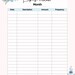 Simple Money Tracker Printable Budget Pack - Etsy