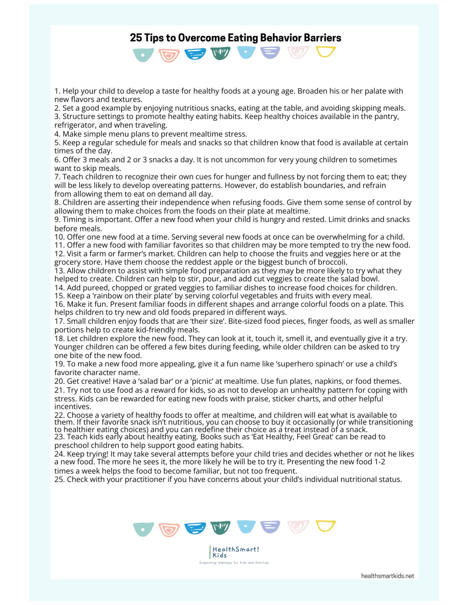 Picky Eater Parent Support Resources for Picky Eating - Etsy