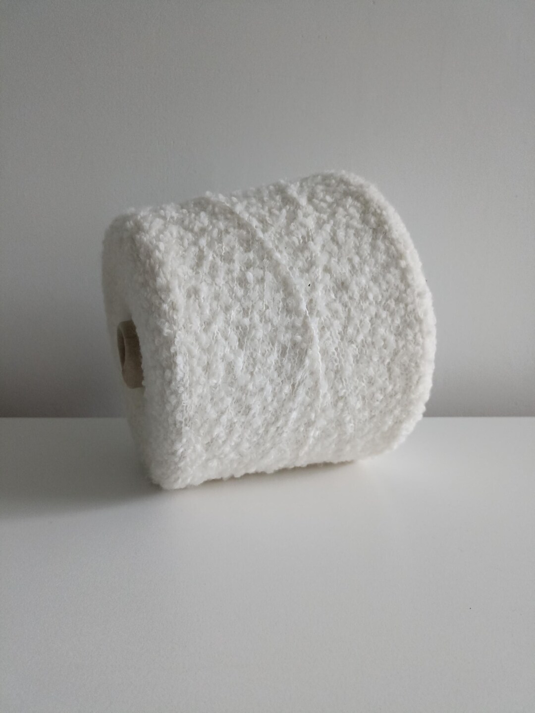 Soft Alpaca and Merino Wool Luxury Loop Boucle Art Yarn White Natural ...