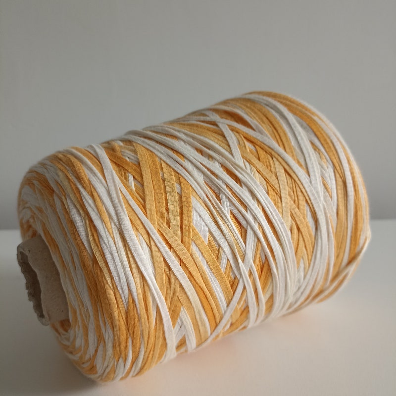 Cotton Ribbon Yarn - Etsy