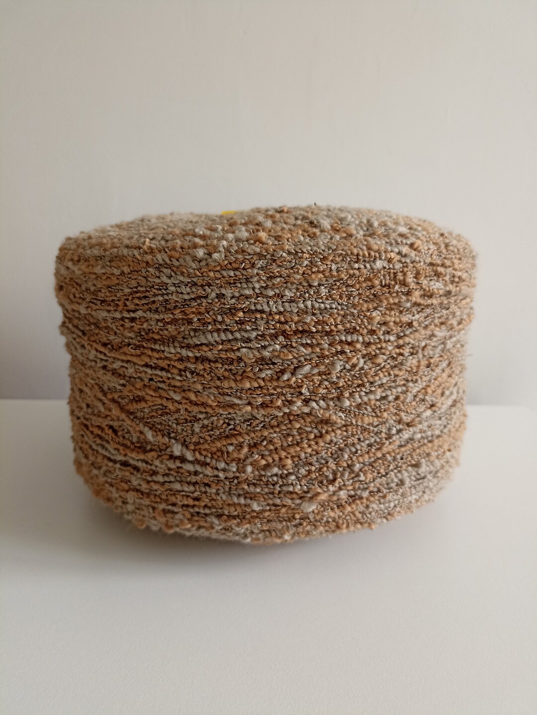 Boucle Art Yarn Wool Boucle Yarn Fantasy Boucle Yarn Mix Color Gray ...