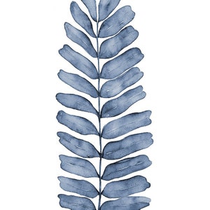 Printable Art Set of 6 Botanical Leaf Prints, Square Format for 4x4 to ...