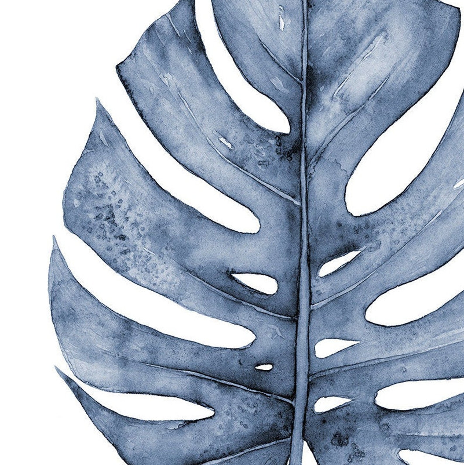 Large Botanical Print Set of 3 Printable Artwork for Walls | Etsy