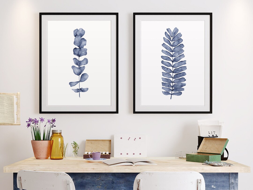 Digital Download Art Prints, High Resolution Watercolor Artwork, Set of ...