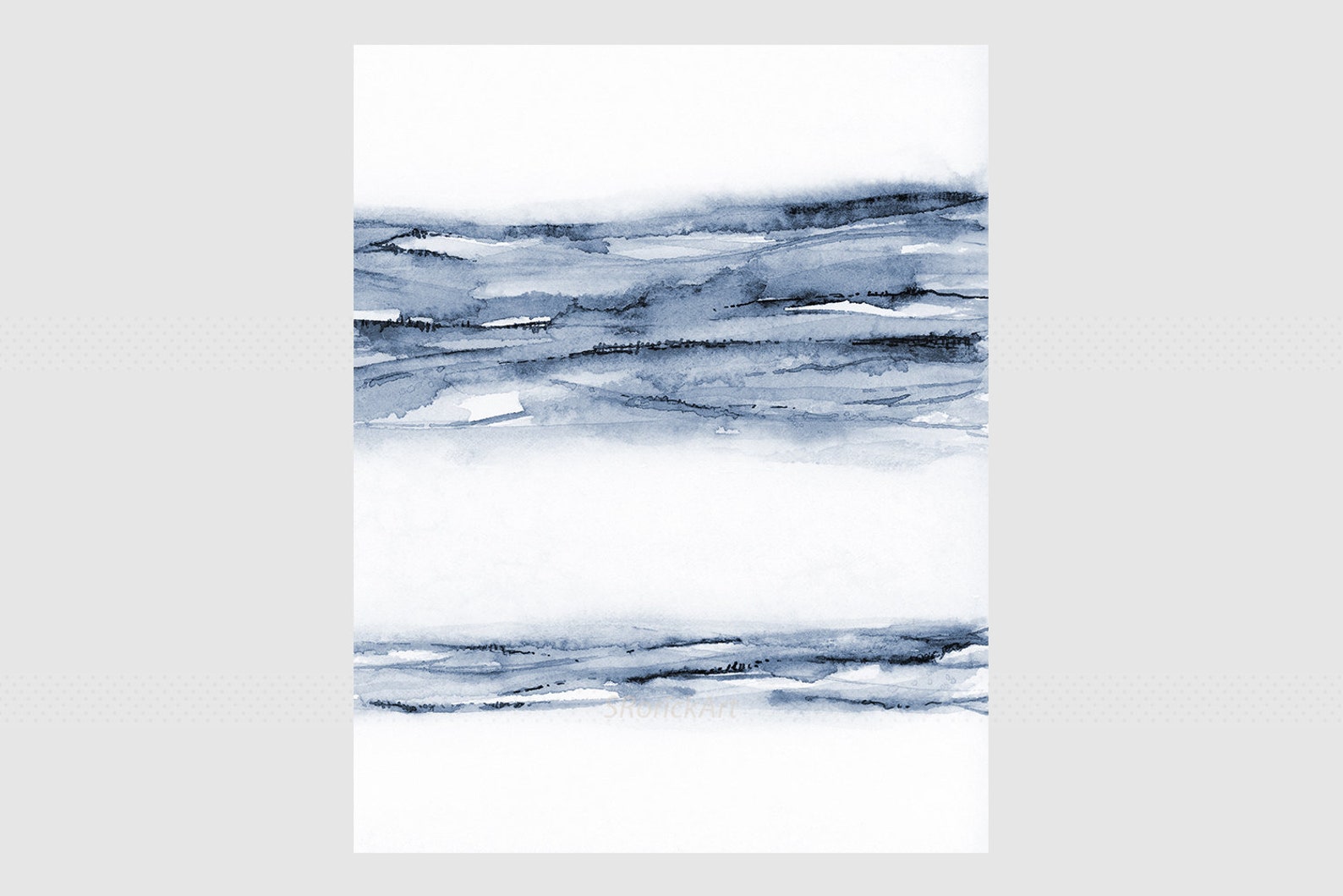 Printable Art Set of Two Abstract Prints Simple Nature | Etsy