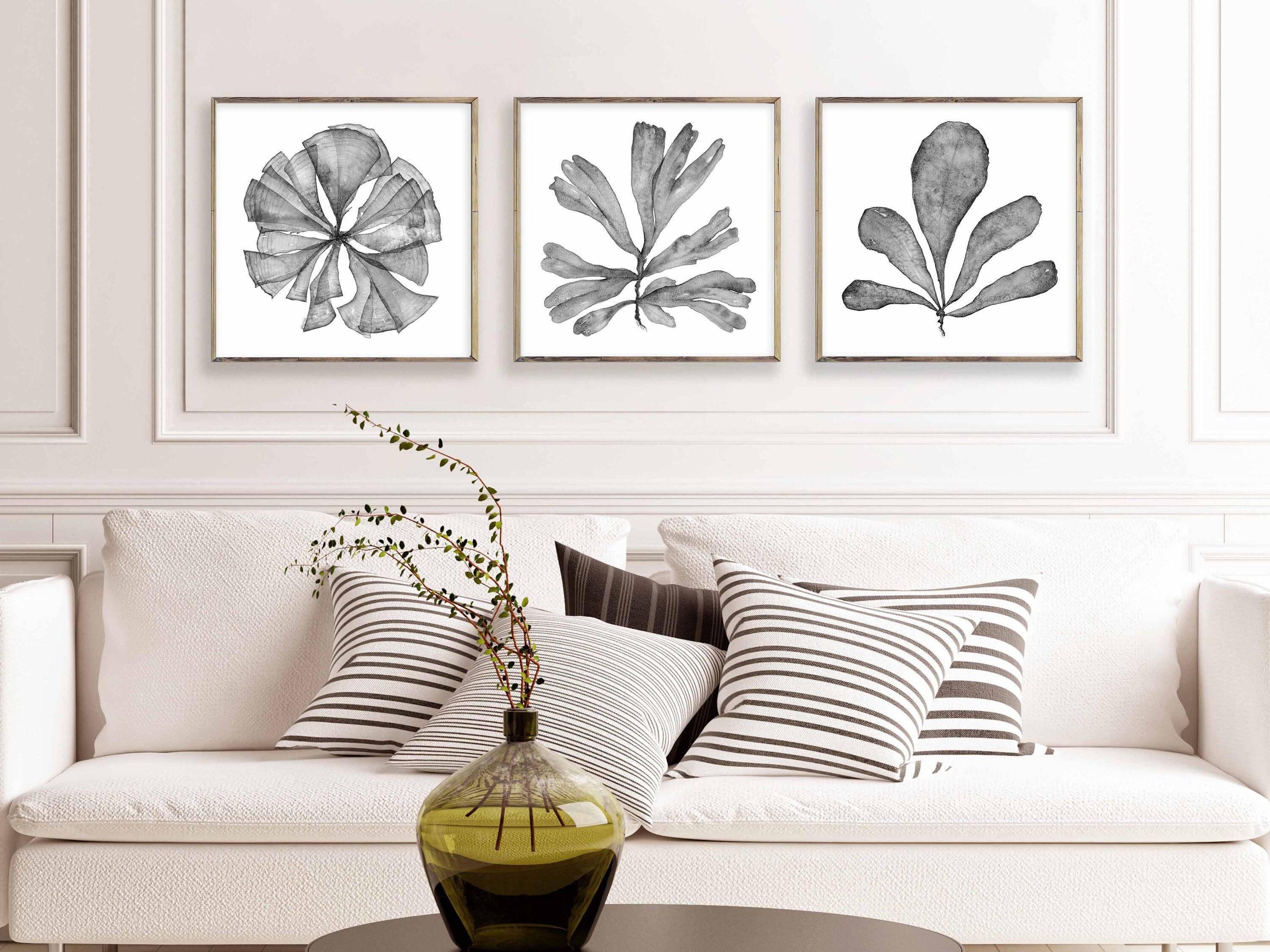 Square Black and White Digital Print Download Printable Set - Etsy