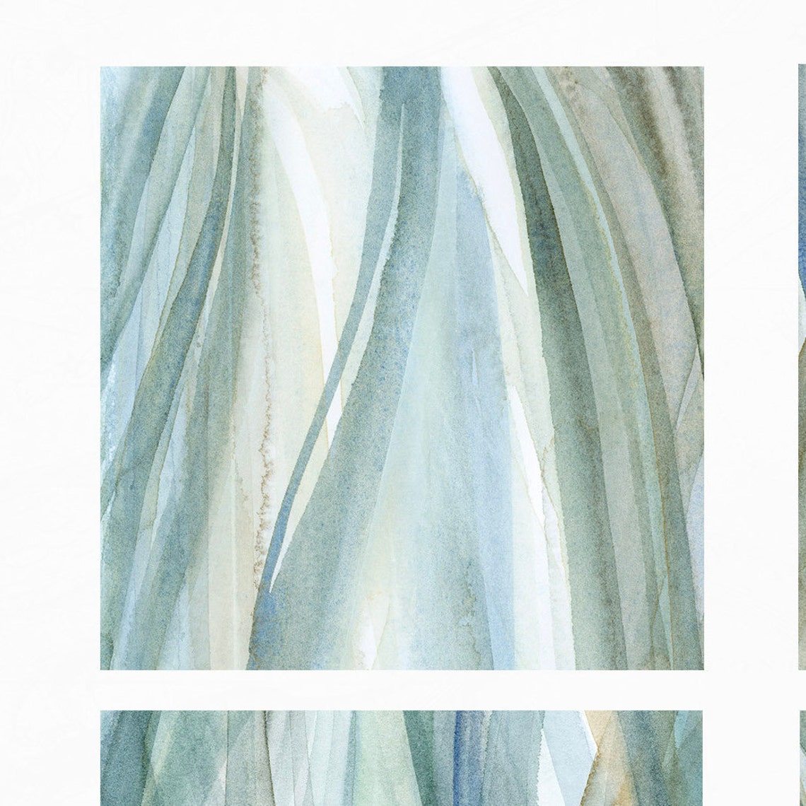 Printable Wall Art Set of 4 Prints, Abstract Painting Gallery Wall Set ...