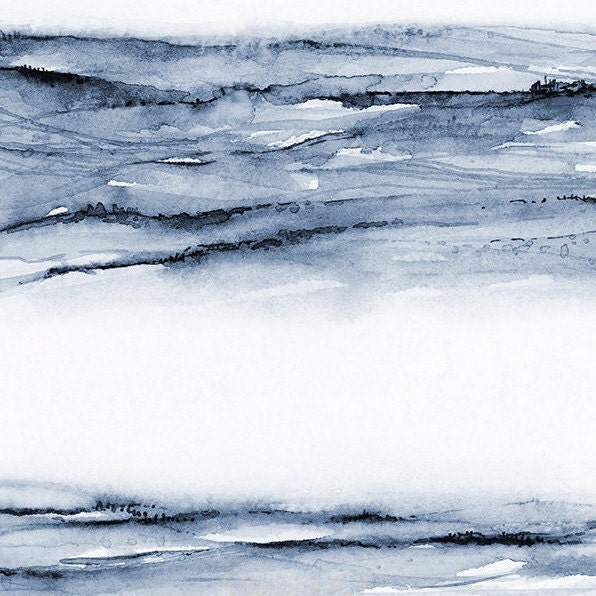 Printable Art Set of Two Abstract Prints Simple Nature | Etsy