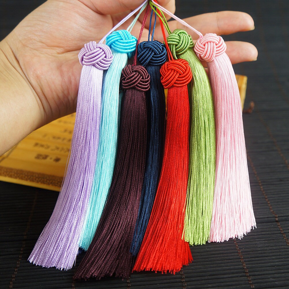 2pcs 150MM Tasselslong Tasselssilk Tassels Jewelry Making - Etsy