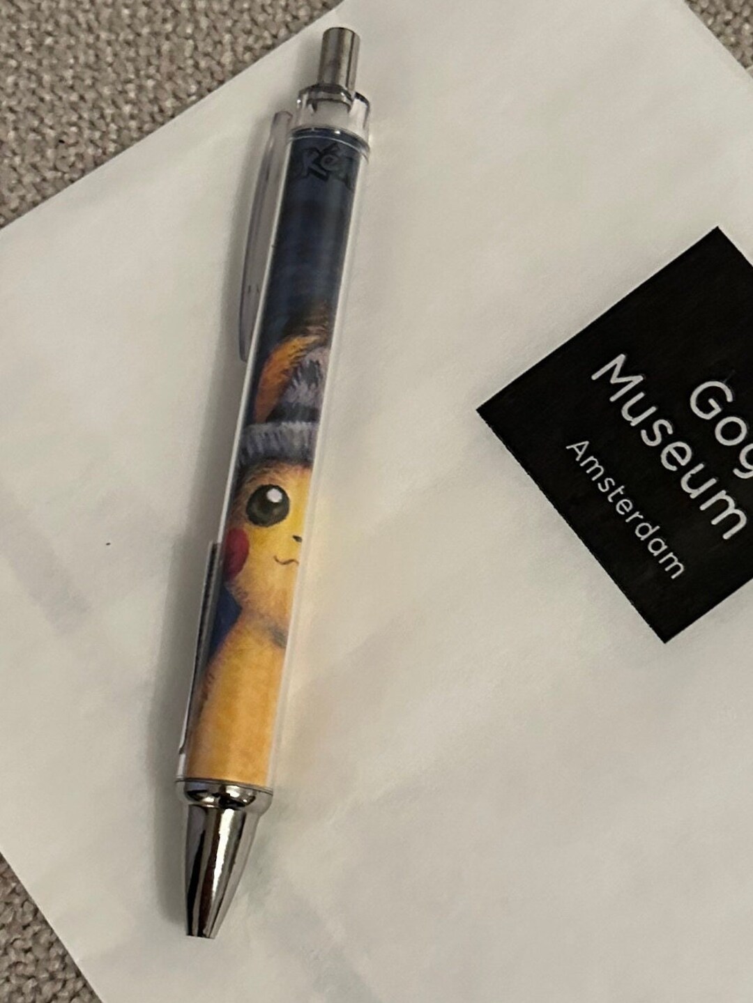 Pikachu Kaart X Van Gogh Sealed Pikachu Pen Van Gogh Kaart - Etsy