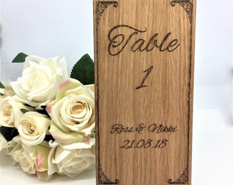 Free Standing Wooden Numbers - Etsy