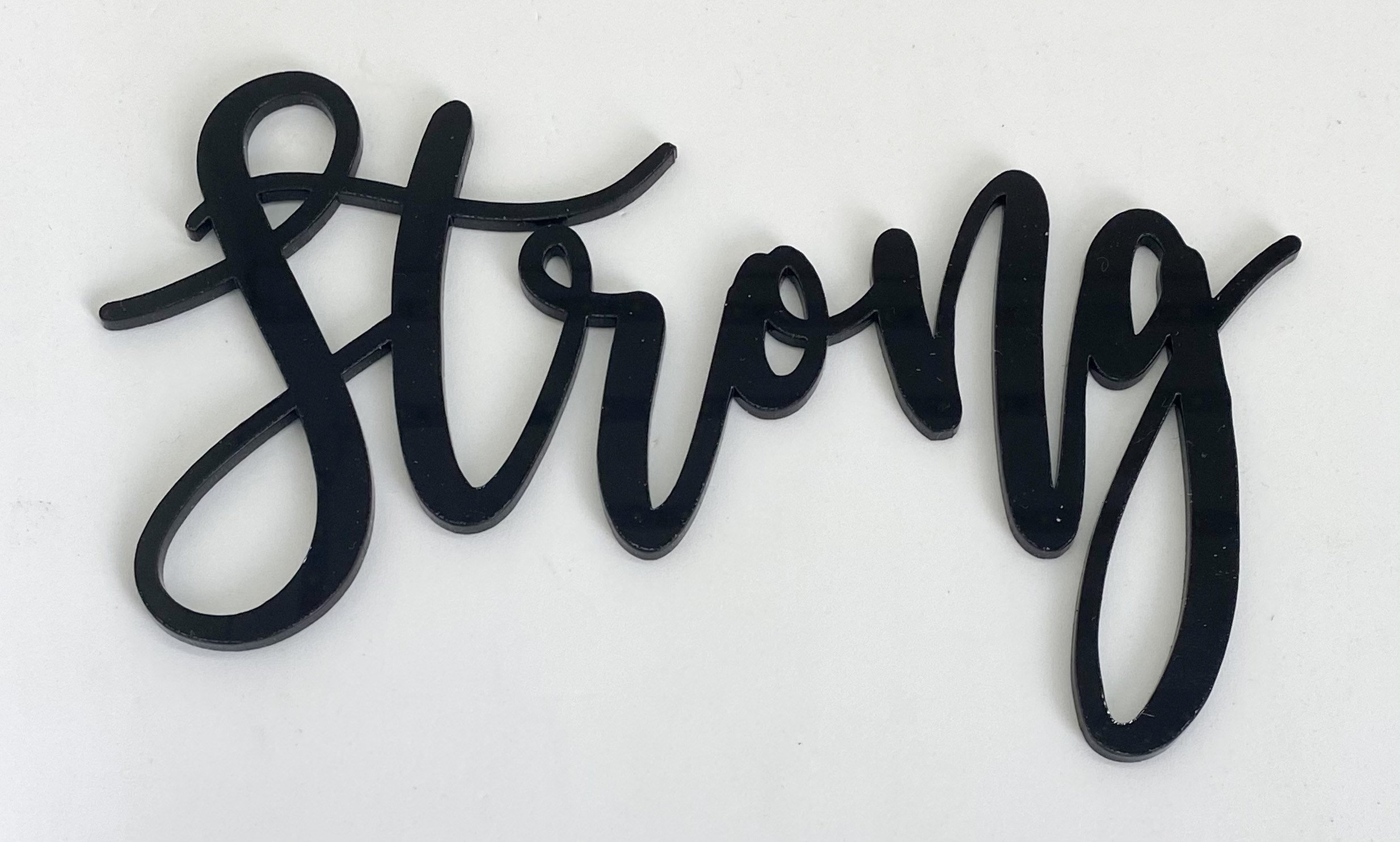 Be Strong Sign Acrylic Wall Plaque Wall Art Motivational | Etsy