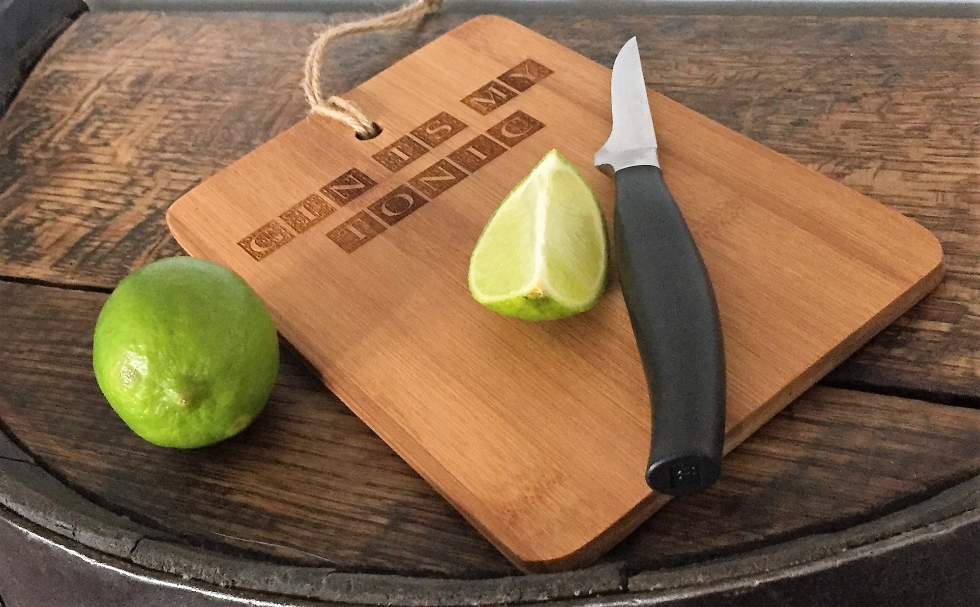 Wooden Chopping Board Personalised Gin Board Gin Gift | Etsy
