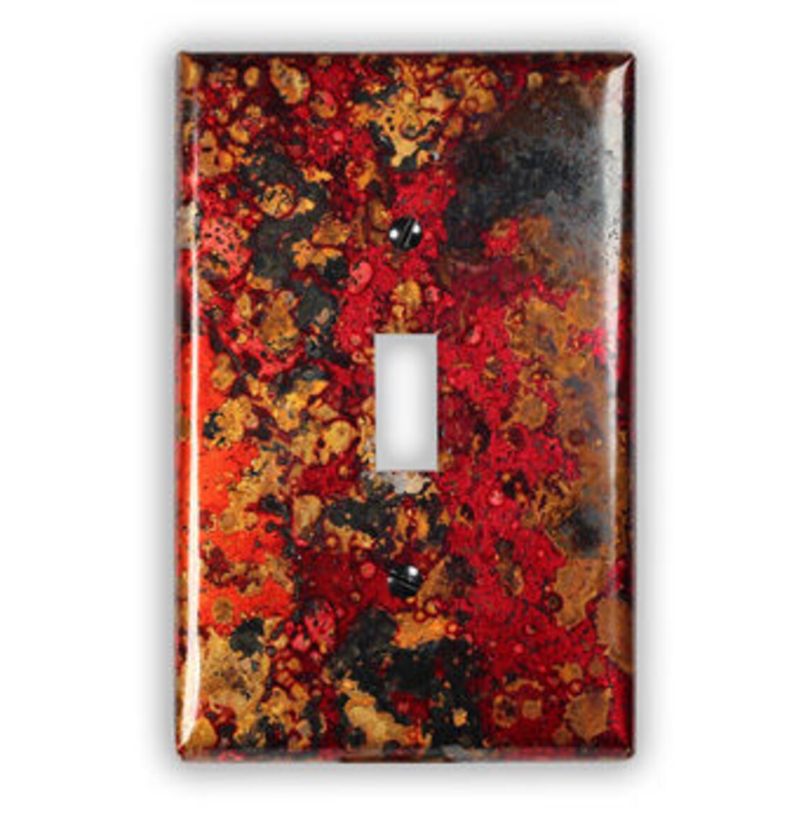 Single Toggle Copper Switch Plate in Wildfire - Etsy