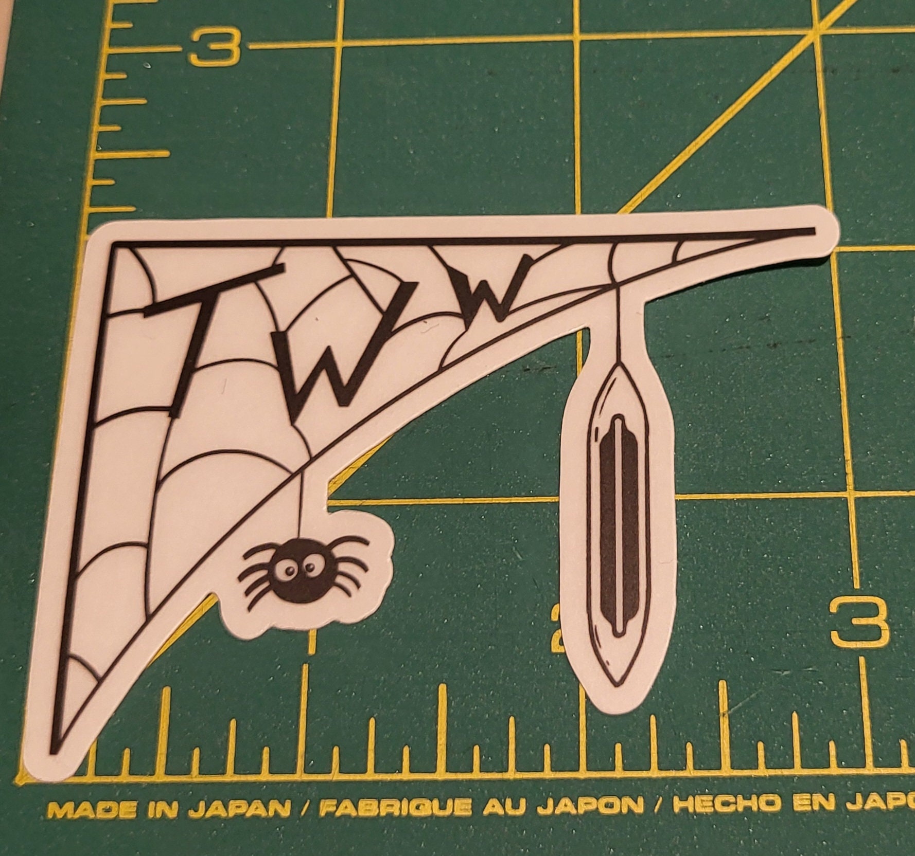 Tangled Webs Weaving Logo Stickers - Etsy