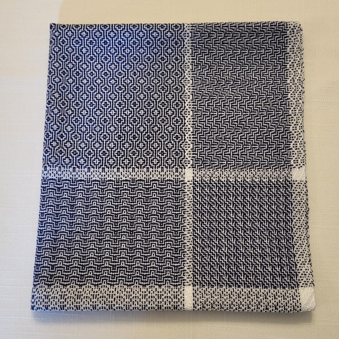 8-shaft Moroccan Blue Tile Napkins Weaving Draft/pattern - Etsy