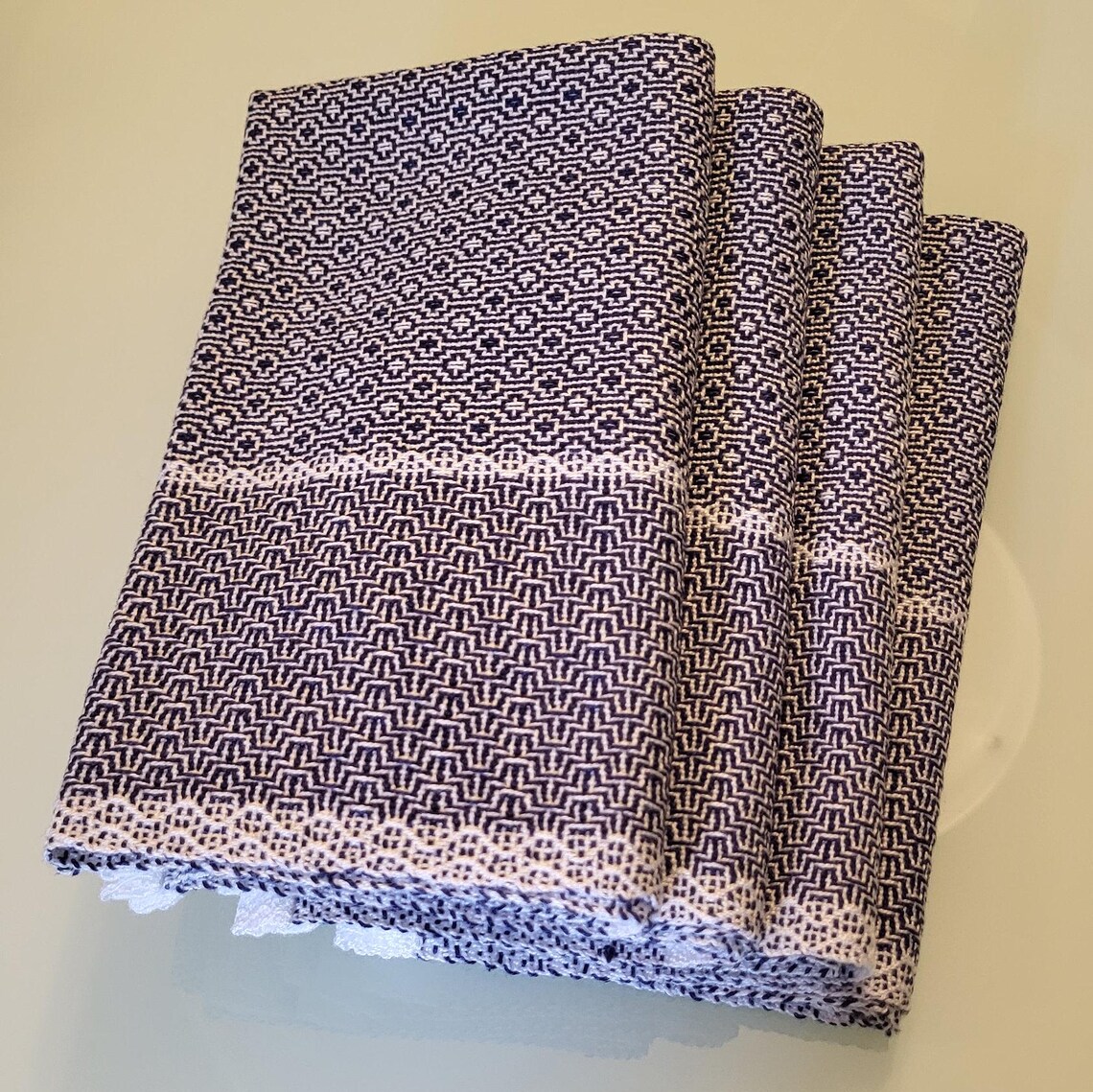 8-shaft Moroccan Blue Tile Napkins Weaving Draft/pattern - Etsy