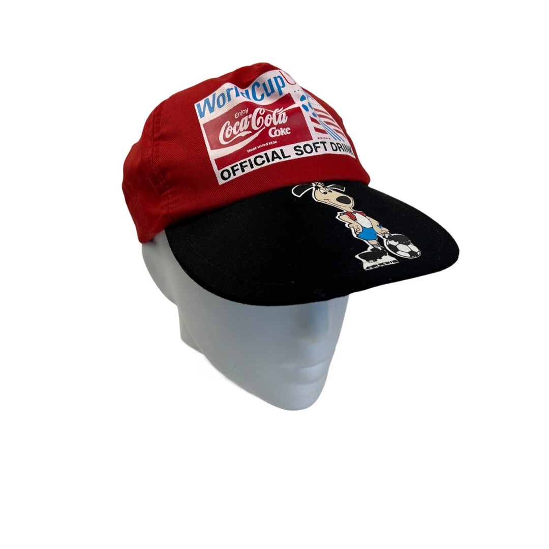 WORLD CUP USA 94 Rare Coca Cola Sponsored Original Baseball Cap With ...