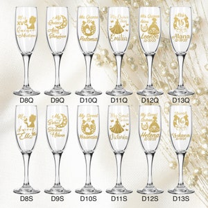 Copa De Vidrio Personalizada Para Quinceañera O Sweet 16 Personalized ...