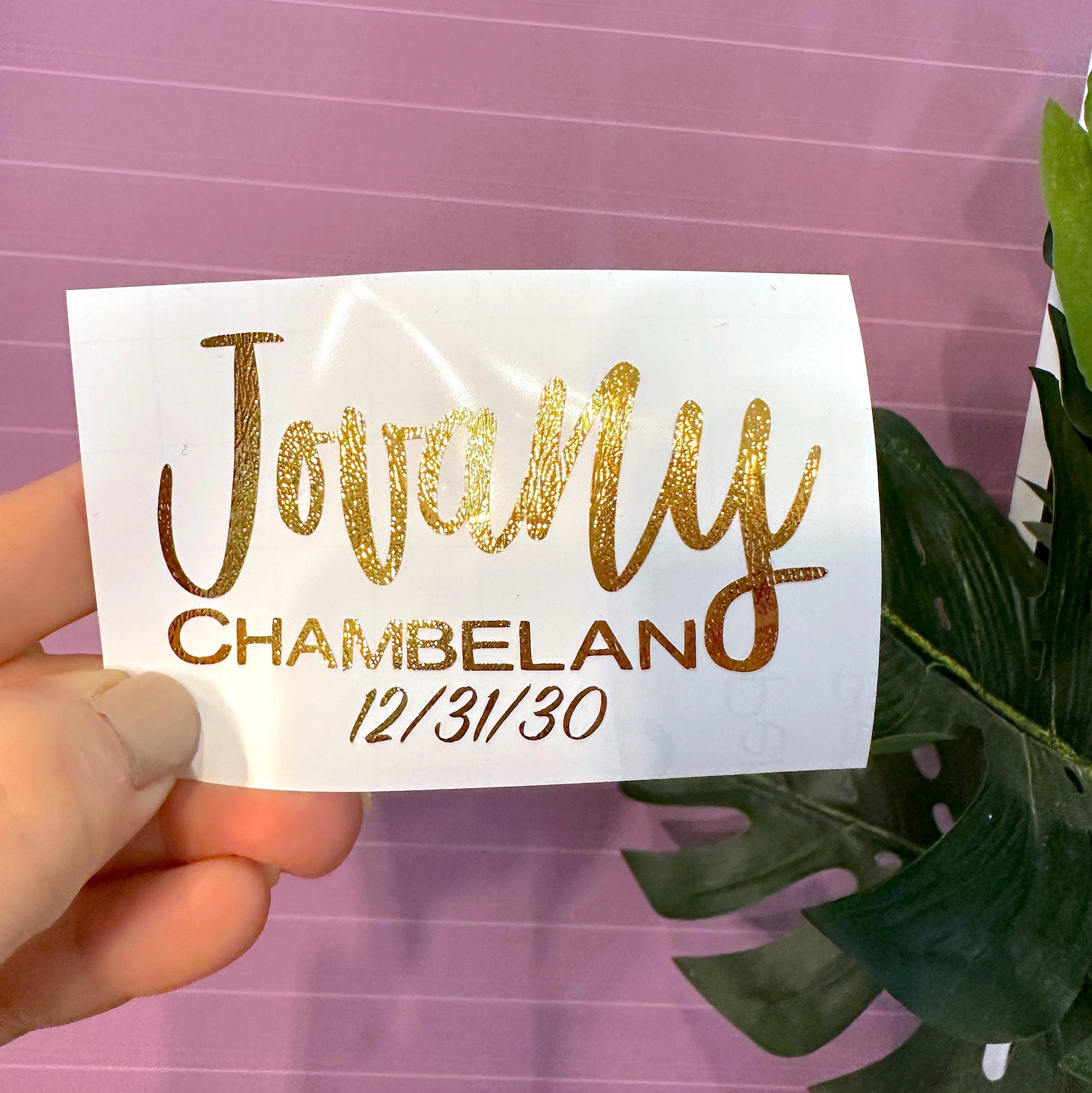 Quinceañera Chambelanes Y Damas Calcamonia Personalizada Vinilo Para ...