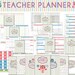 Teacher Planner, Printable Lesson Planner, Teacher Planners, School ...