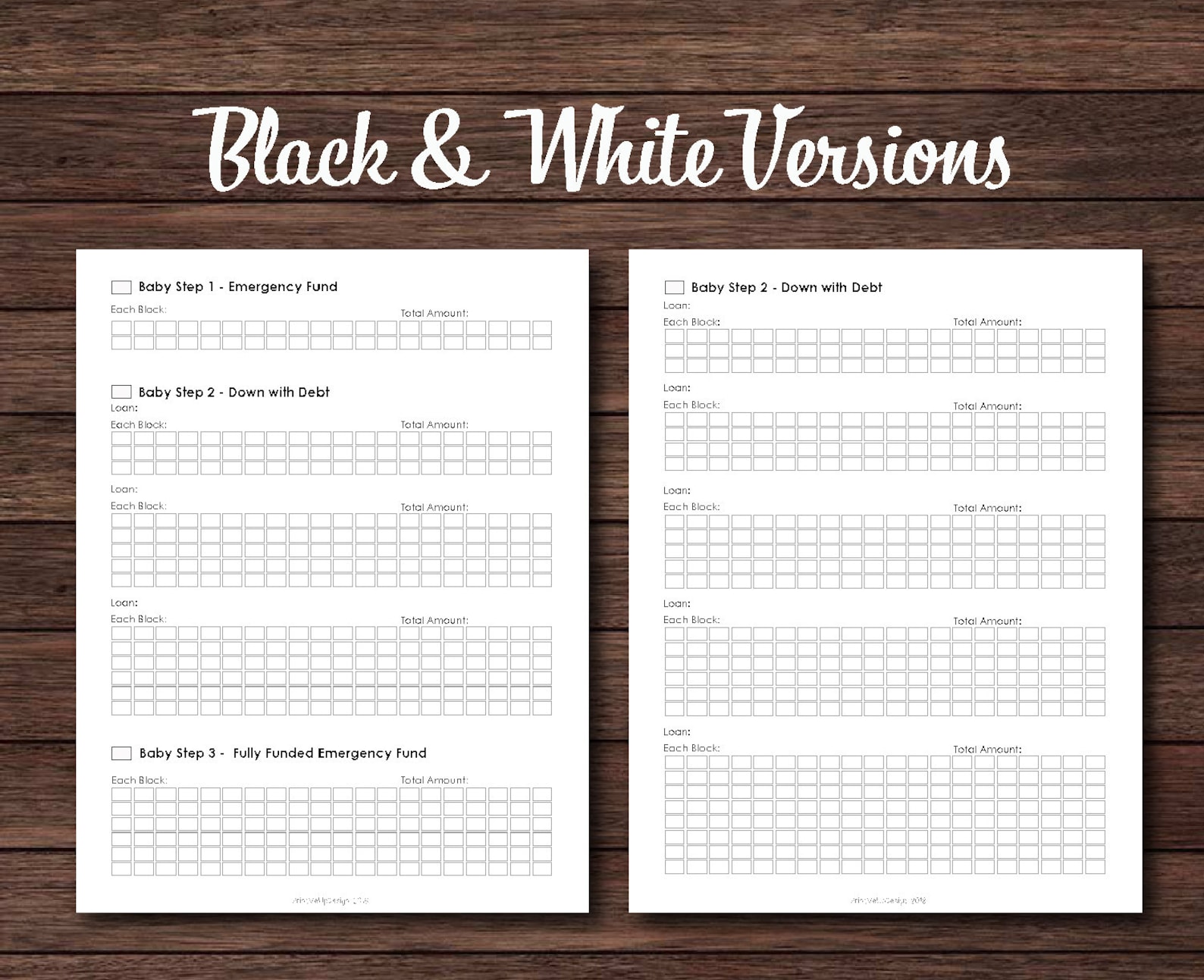 Debt Payoff Chart, Debt Tracking Chart, Dave Ramsey Baby Steps, Debt ...
