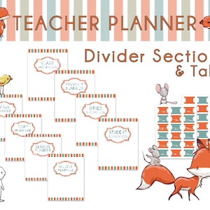 Teacher Planner, Printable Lesson Planner, Teacher Planners, School ...