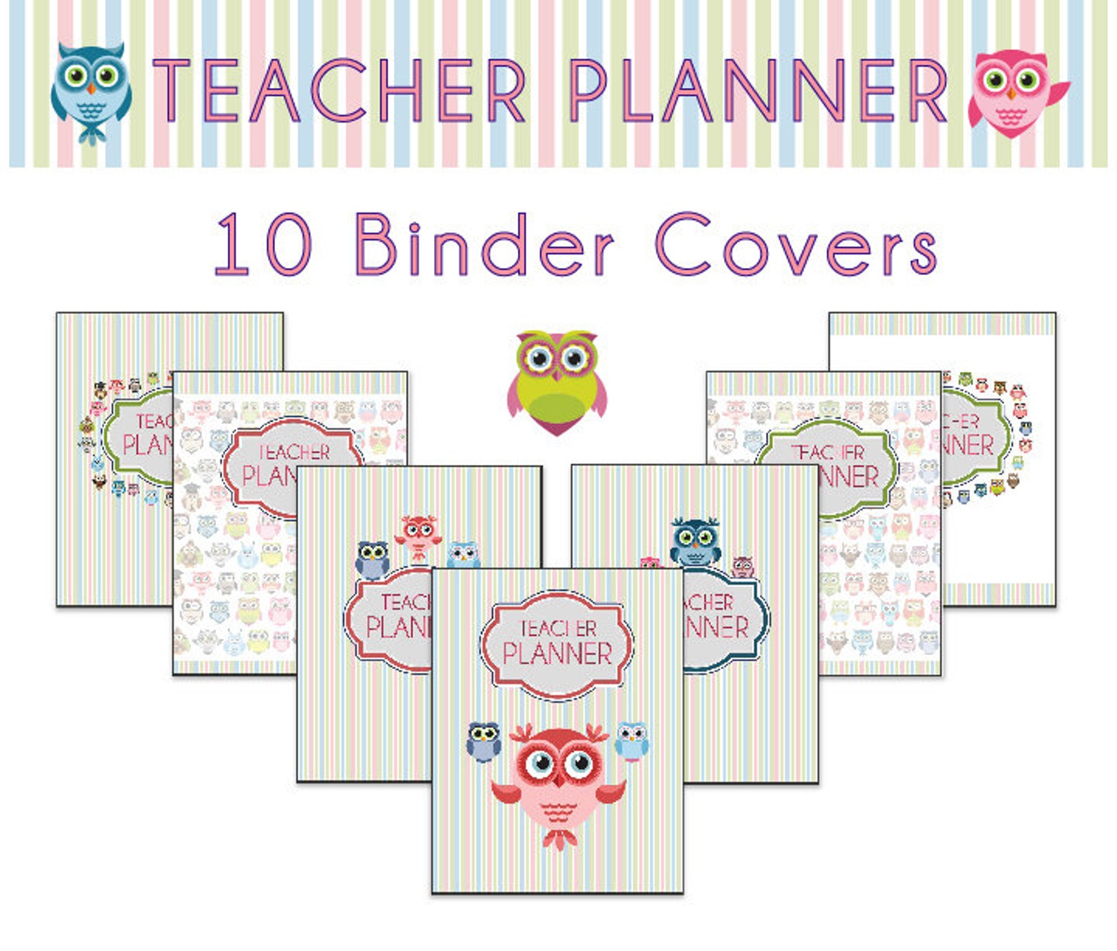 Teacher Planner, Printable Lesson Planner, Teacher Planners, School ...