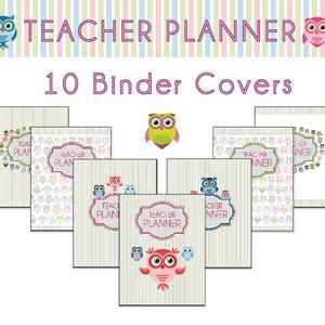 Teacher Planner, Printable Lesson Planner, Teacher Planners, School ...