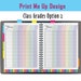 Colorful Teacher Planner Printable Lesson Planner Teacher - Etsy