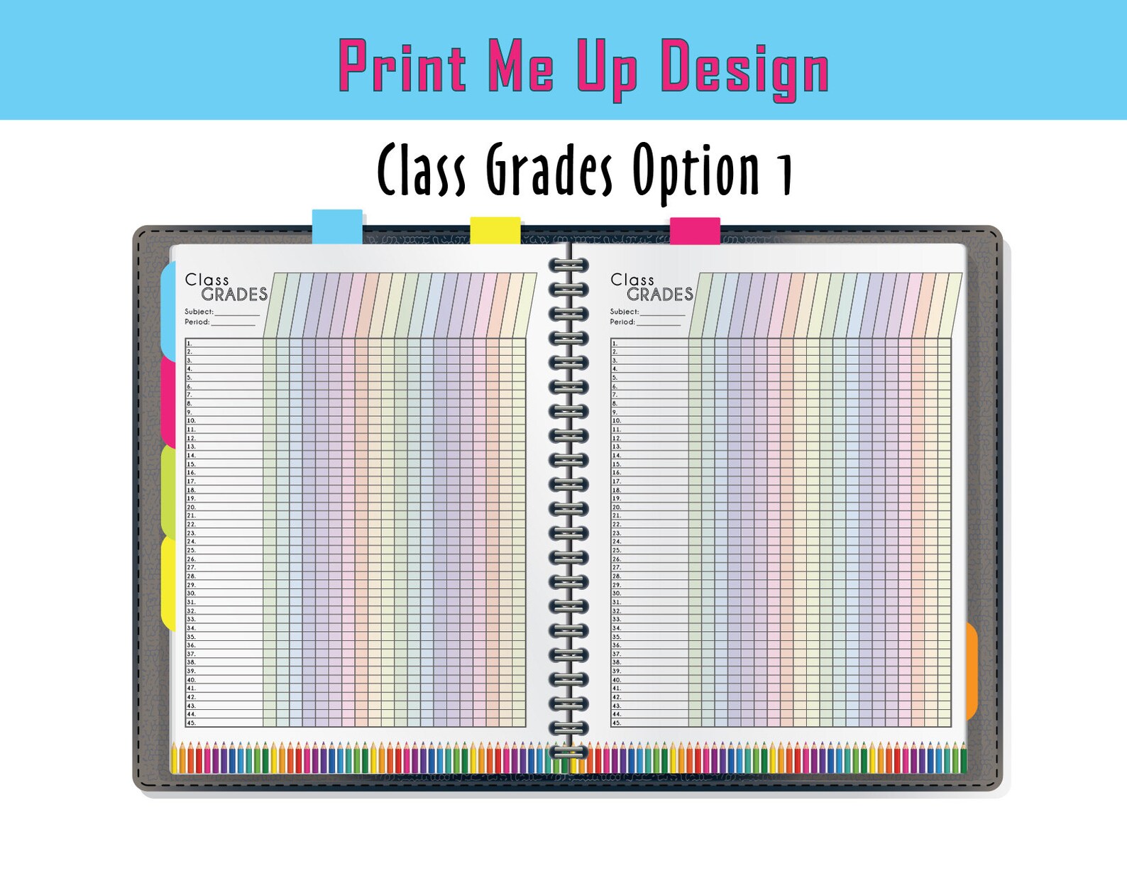 Colorful Teacher Planner Printable Lesson Planner Teacher | Etsy