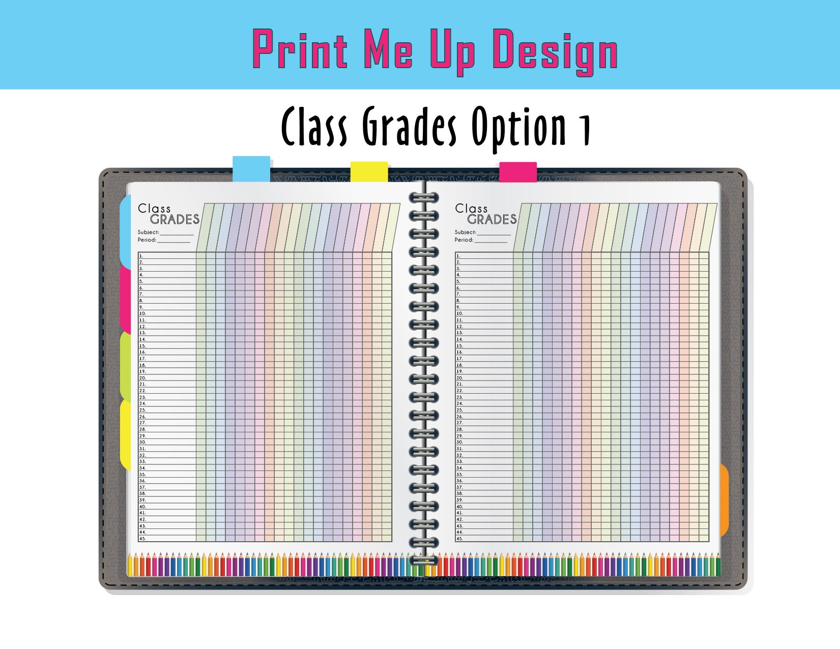 Colorful Teacher Planner, Printable Lesson Planner, Teacher Planners ...