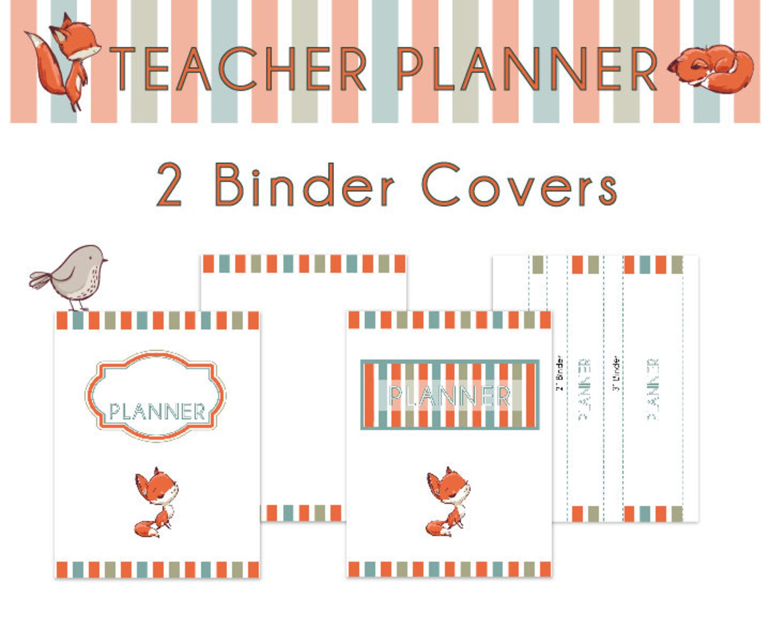 Teacher Planner, Printable Lesson Planner, Teacher Planners, School ...
