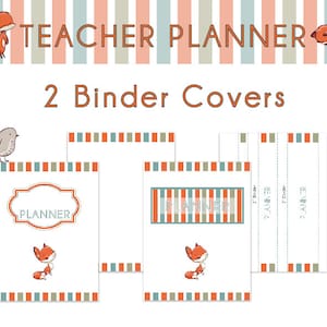 Teacher Planner, Printable Lesson Planner, Teacher Planners, School ...