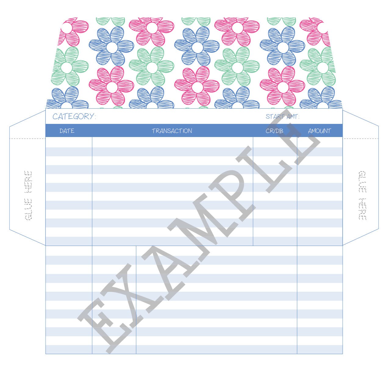 Envelope System, Cash Tracker, Money Management, Cash Organizer ...
