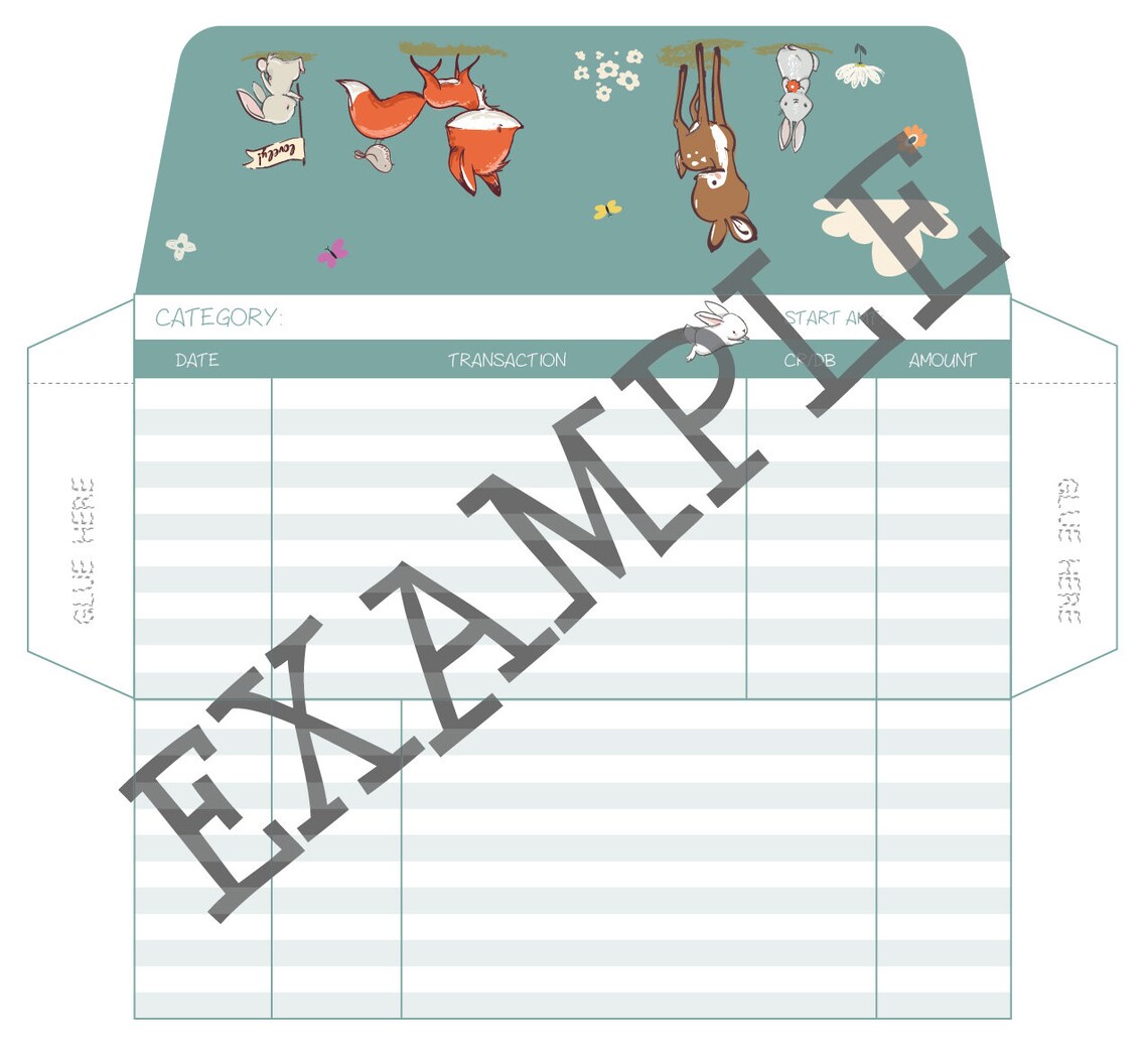 Envelope System, Cash Tracker, Money Management, Cash Organizer Instant ...