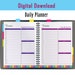 Colorful Teacher Planner Printable Lesson Planner Teacher - Etsy