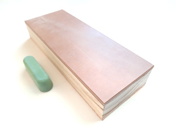 Horse Butt Cowhide Strop With Compound - Etsy