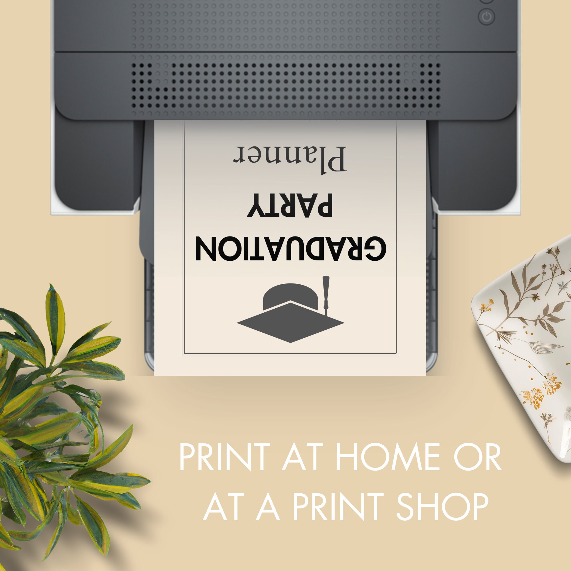 Graduation Party Planner Printable PDF INSTANT DOWNLOAD, Party ...