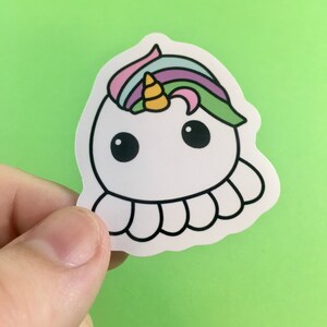 Octocorn Merch Vinyl Sticker Waterbottle Sticker Cute Laptop Decal ...