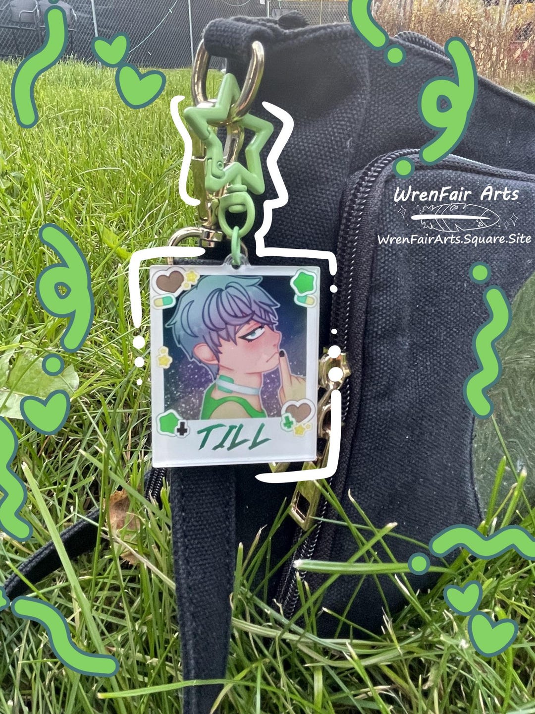 Till Polaroid Style Acrylic Keychain | Alien Stage Fan Merch | Anime ...