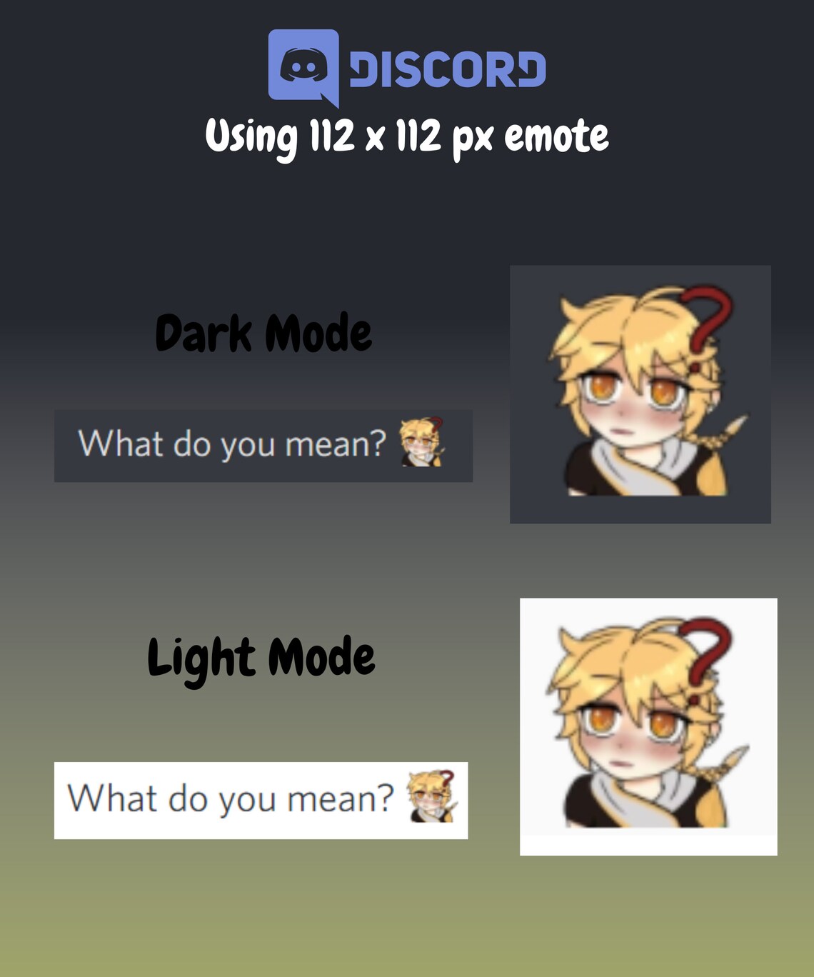 Aether Genshin Impact Questioning Emote Discord Emote - Etsy