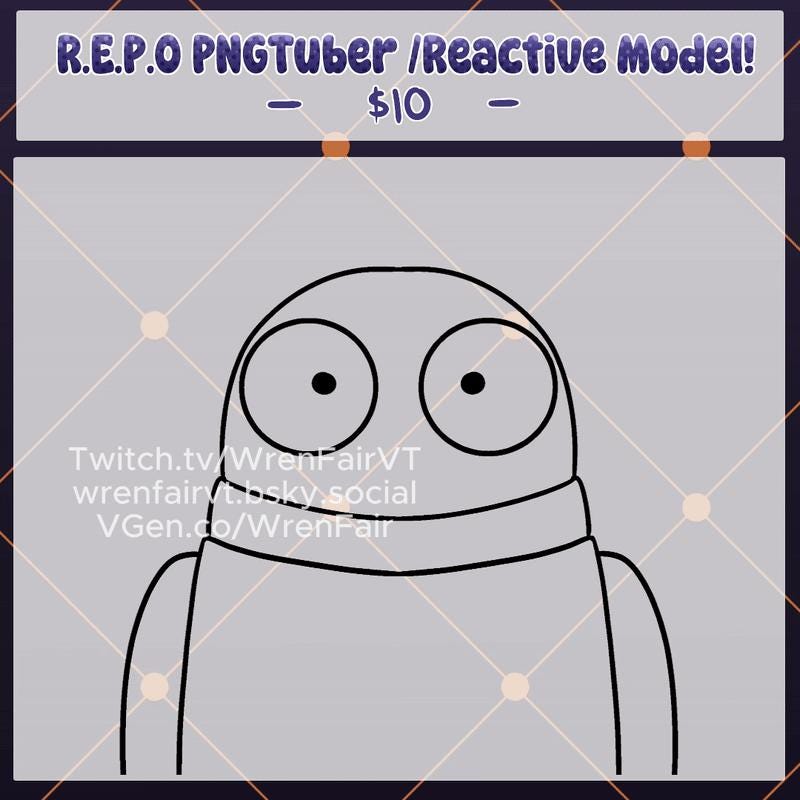 Repo Vtuber Model - Etsy