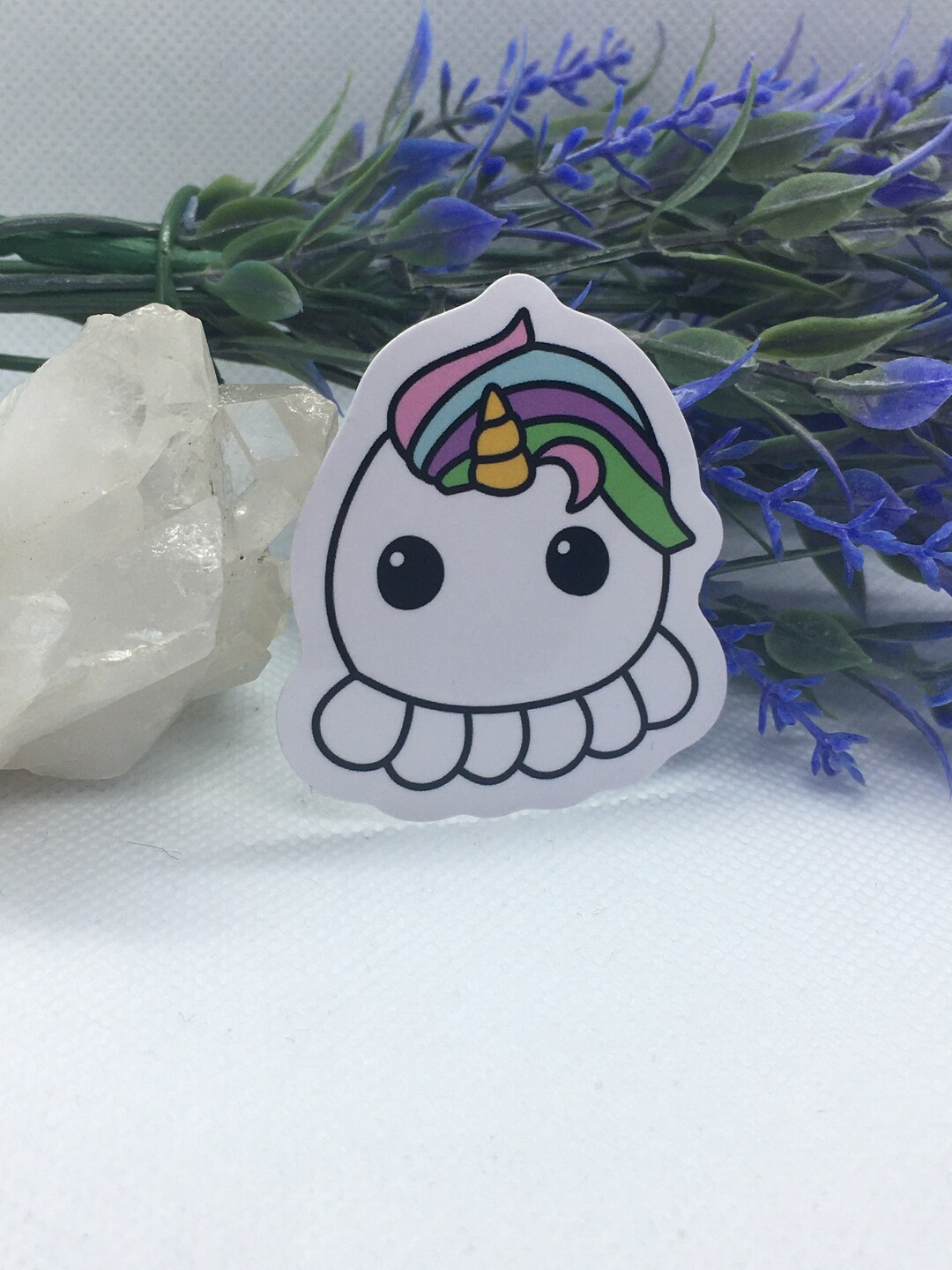 Octocorn Merch Vinyl Sticker Waterbottle Sticker Cute Laptop Decal ...