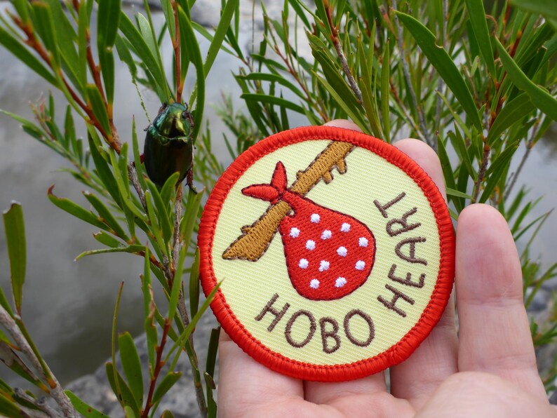 Hobo Heart Patch Gypsy Patch Wanderer Patch Drifter - Etsy UK