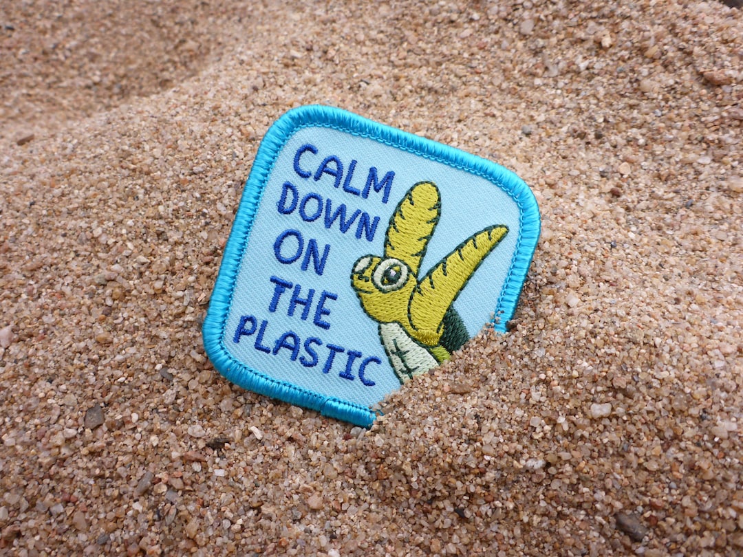 Marine Plea Patch - Turtle Patch - Ocean Patch - Environmental Patch ...